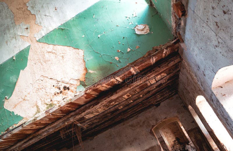 Basement of an Old Dilapidated Building Stock Photo - Image of city ...