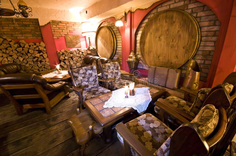 Basement restaurant stock photo. Image of indoor, room - 4981512