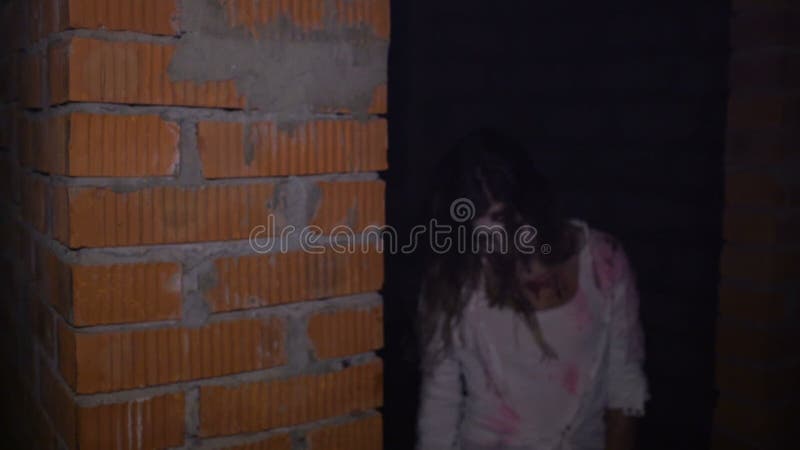 In the Basement is Scary Zombies Stock Footage - Video of pain, devil ...
