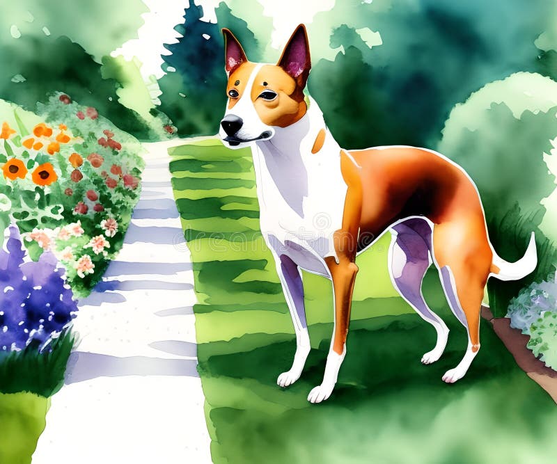 Adorable Basenji Stock Illustrations – 107 Adorable Basenji Stock ...