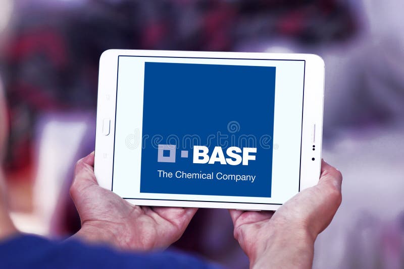 BASF chemical company logo editorial image. Image of chemicals - 97192580