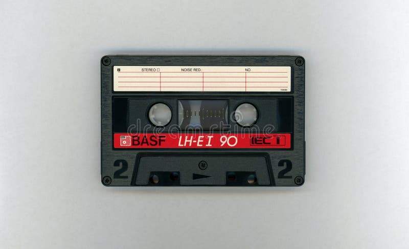 Basf tape cassette editorial stock image. Image of illustrative - 324149284