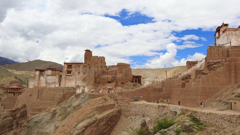 Basgo gompa stock photo. Image of jammu, landmark, high - 59460870
