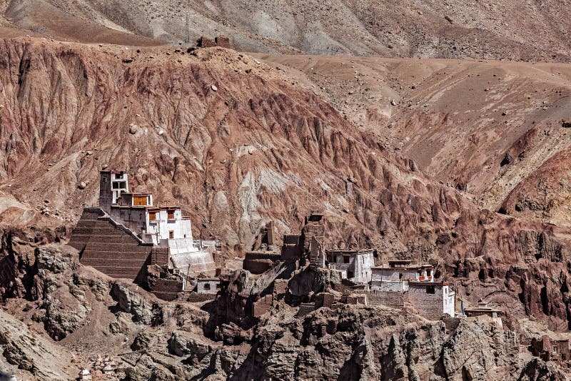 Basgo Monastery. Ladakh, India Stock Image - Image of monastery ...