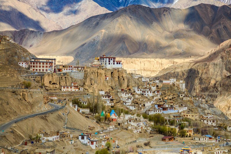 Basgo Monastery in Ladakh India Stock Image - Image of place, travel ...