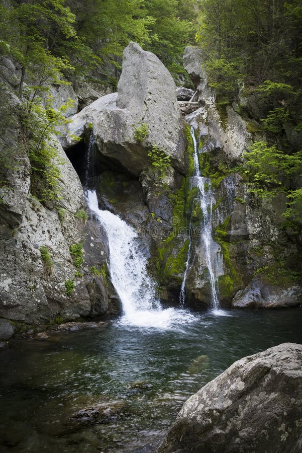 Bash Bish Waterfall, Mt Washington, MA Stock Photo - Image of western ...