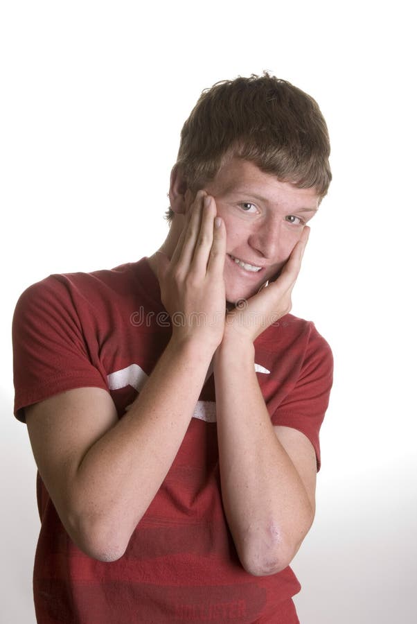 Bashful stock photo. Image of male, white, bashful, teenager - 2246774