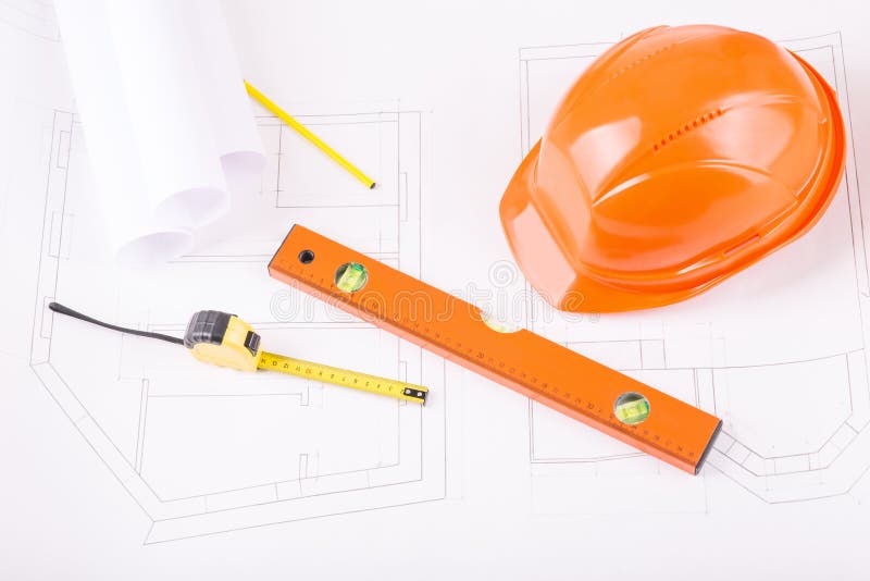 Basic Architect Professional Kit Stock Image - Image of occupation ...