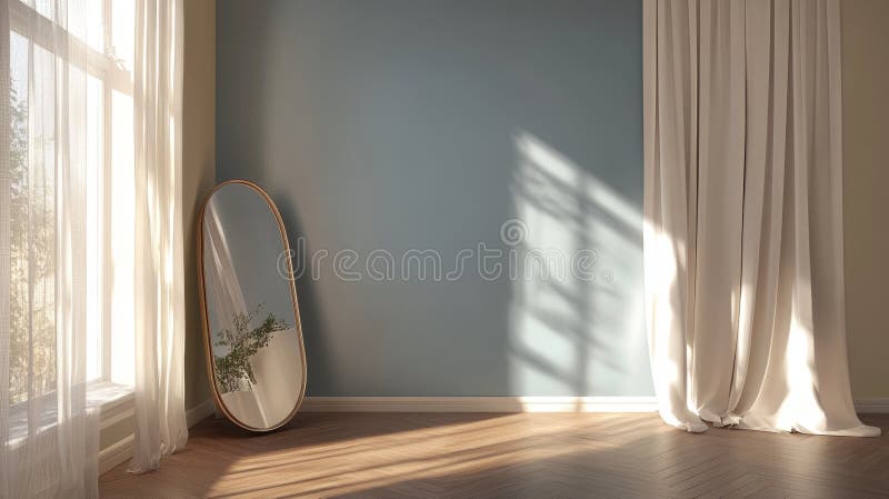 A Basic Bathroom with Plaster Walls and Parquet Flooring, an Empty Room ...