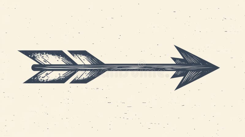 A Basic Black Arrow Pointing Up Against a White Backdrop Stock ...