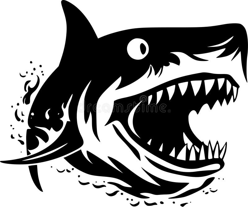 Mako Shark Drawing Stock Illustrations – 71 Mako Shark Drawing Stock ...