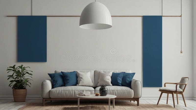 Basic Blue Minimal Elegant Background. Simple Aesthetic, Minimalist ...