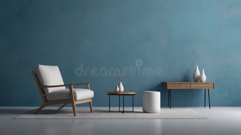 Basic Blue Minimal Elegant Background. Simple Aesthetic, Minimalist ...