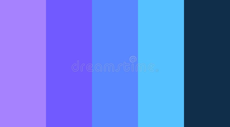 Basic color palette stock illustration. Illustration of basic - 208850954