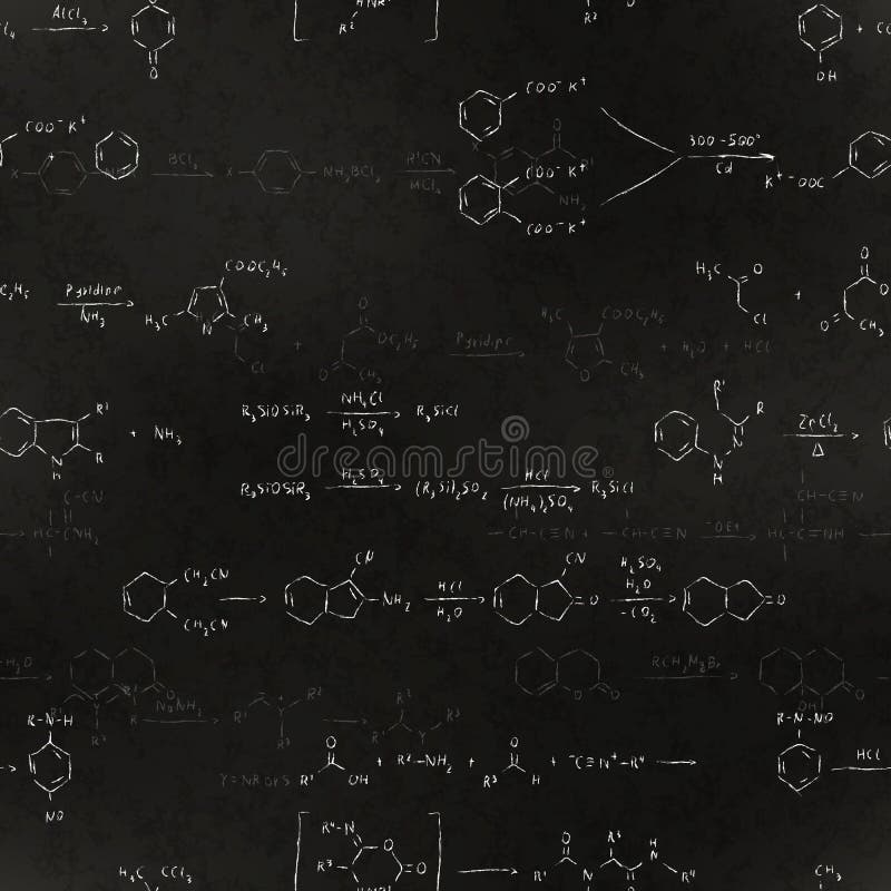 Chemical Equations Background Stock Illustrations – 113 Chemical ...