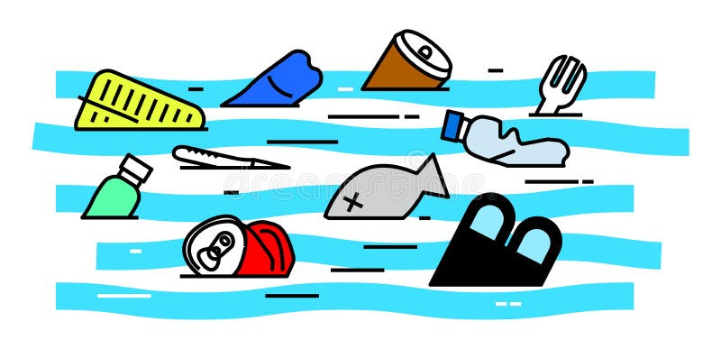 Environmental and Ecological Problem of Nature , Illustration Stock ...