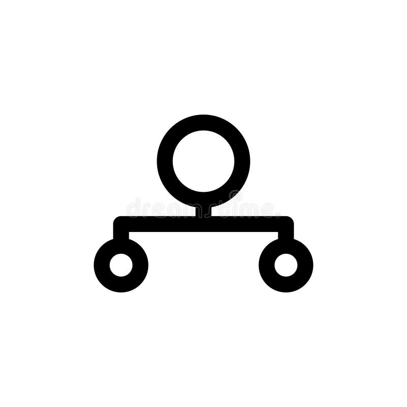 Separation Icon, Divide Icon, Vector Illustration Stock Vector ...