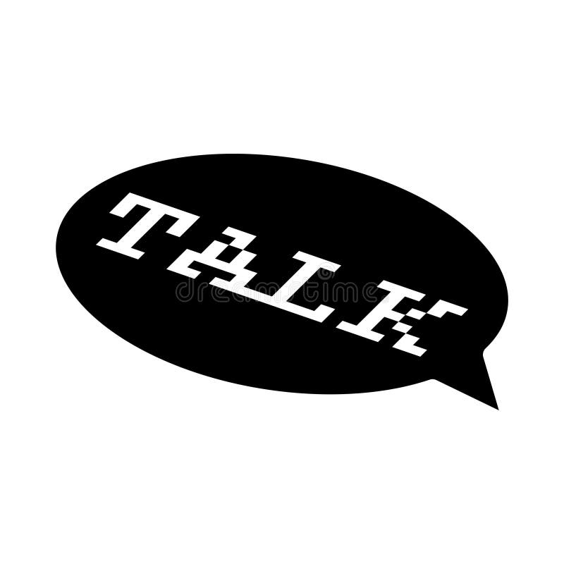 Talk Logo, Vector Icon, Vector on a White Background. Stock Vector ...