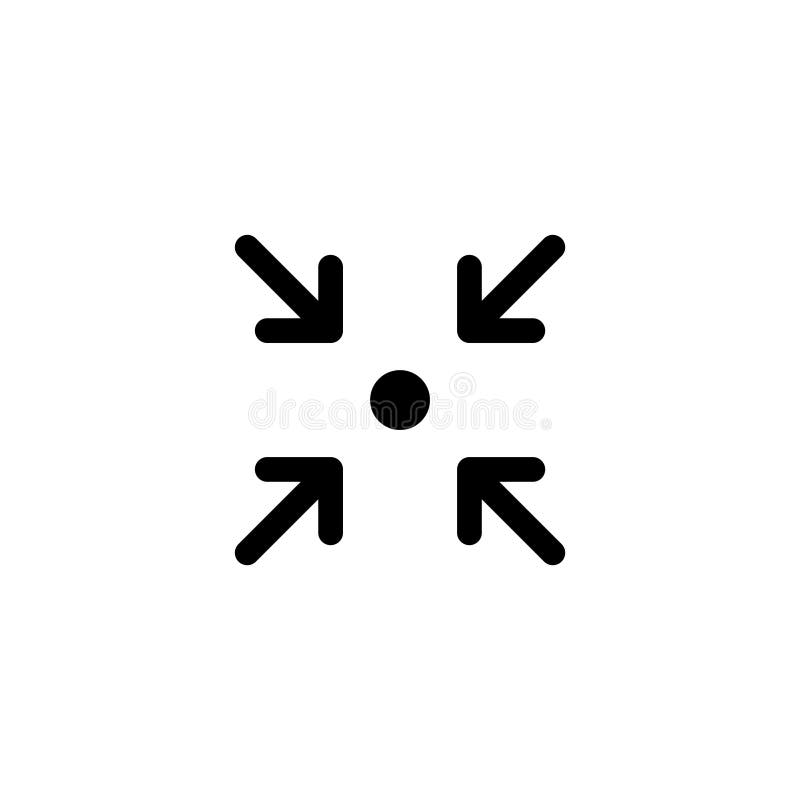 Concentration Icon, Vector on a White Background. Stock Vector ...
