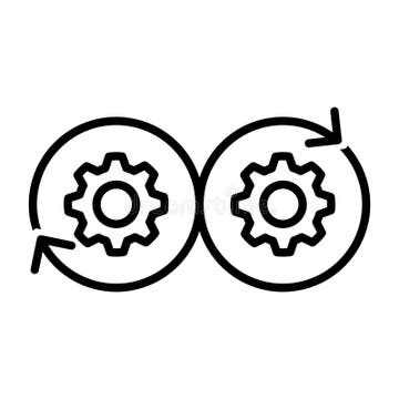 Devops Icon White Background Stock Illustrations – 182 Devops Icon ...