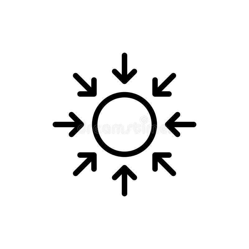 Concentration Icon. Simple Element from Productivity Icons Collection ...