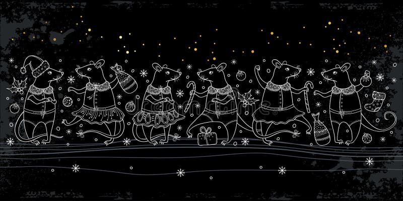 Rat Border Stock Illustrations – 774 Rat Border Stock Illustrations ...