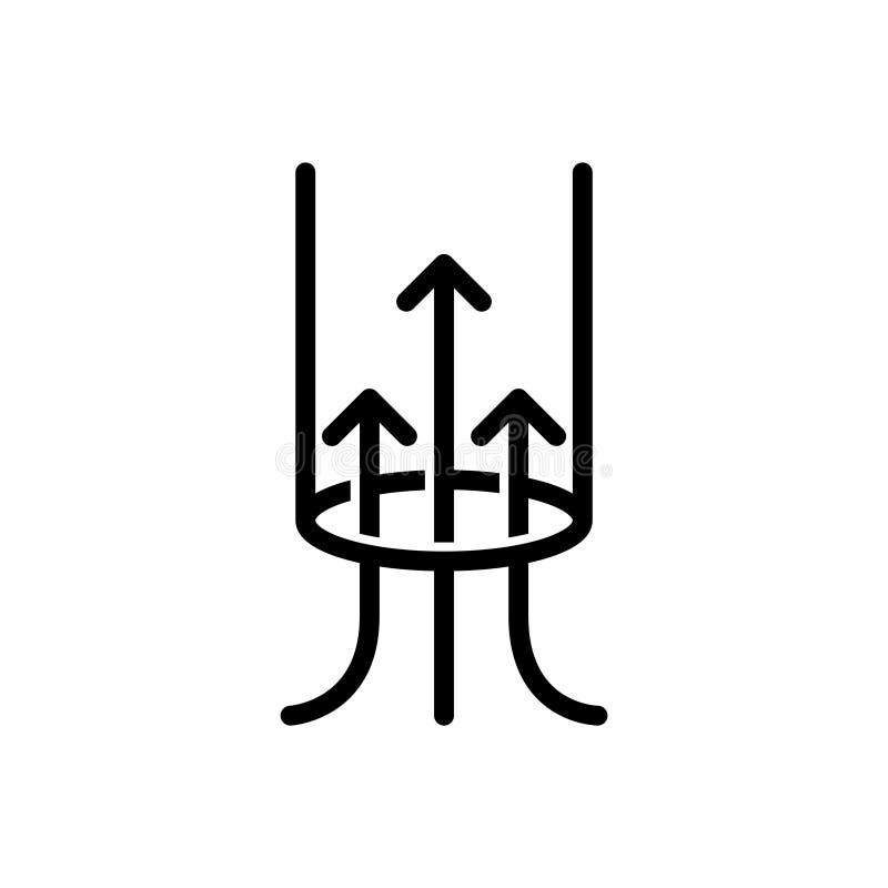 Suction Icon With Hose Or Tube Suck In Air. Stock Vector - Illustration ...