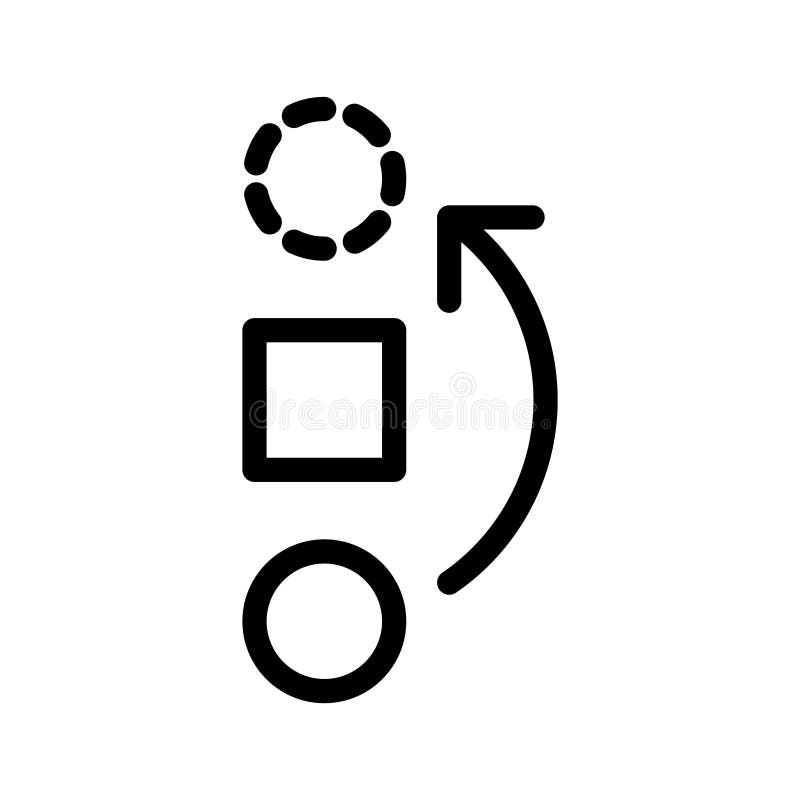 Proactive Icon, Vector Line Illustration Stock Vector - Illustration of ...