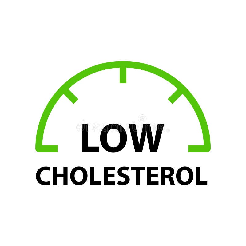Low Cholesterol Icon, Vector Line Illustration Stock Vector ...