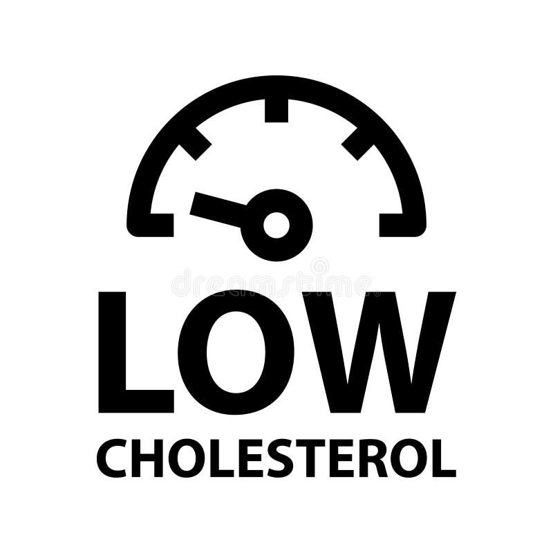 Low Cholesterol Icon, Vector Line Illustration Stock Vector ...