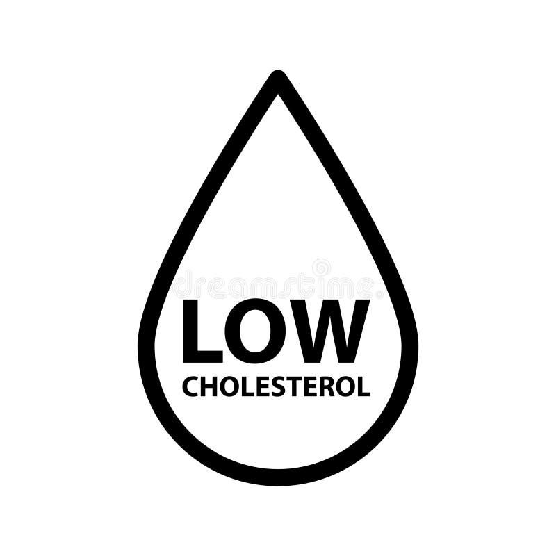 Low Cholesterol Icon, Vector Line Illustration Stock Vector ...