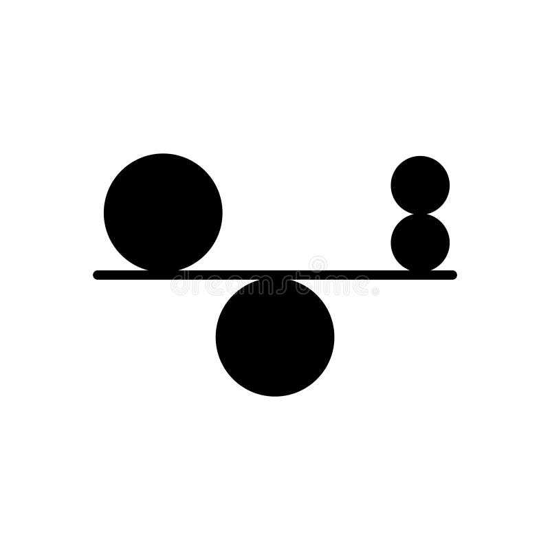 Stability Icon, Vector Illustration. Stock Vector - Illustration of ...