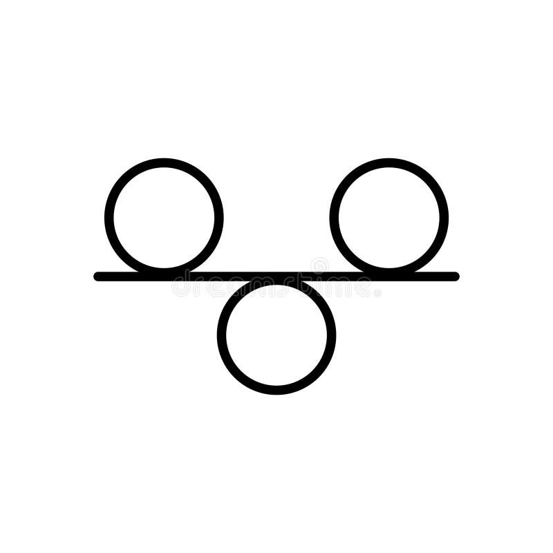 Stability Icon. Line Style Symbol from Productivity Icon Collection ...