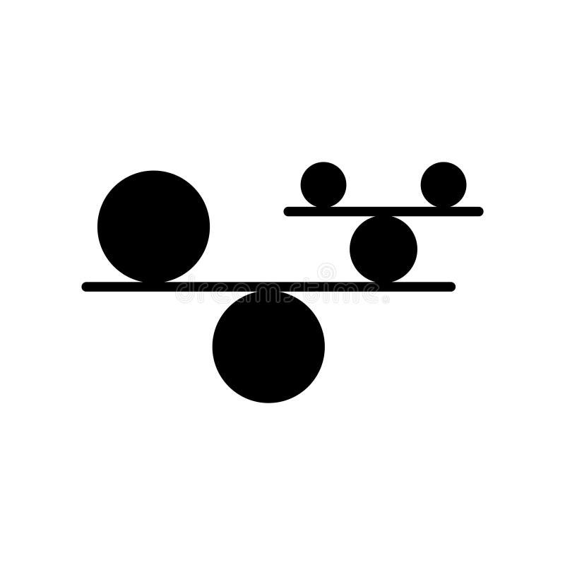 Stability Icon, Vector Illustration. Stock Vector - Illustration of ...