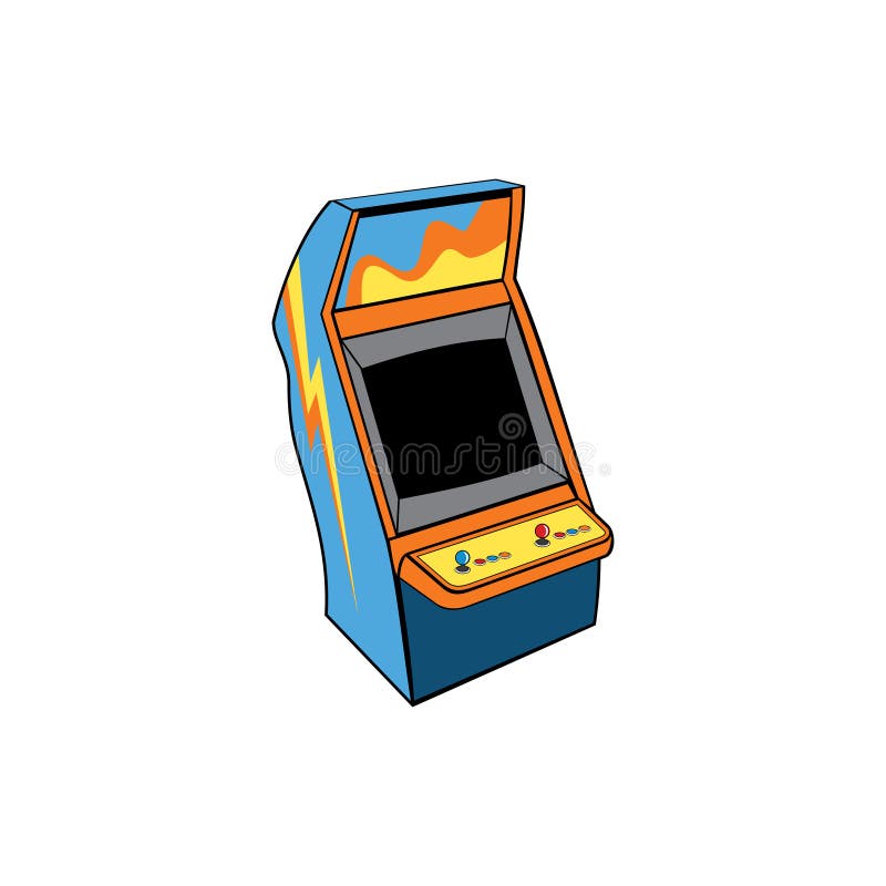 Vintage Arcade Games Logos Stock Illustrations – 17 Vintage Arcade ...