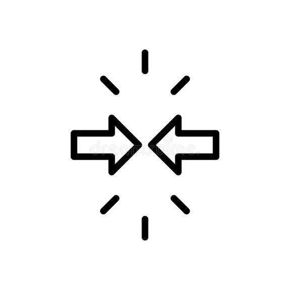 Encounter Icon , Vector, Vector Line Illustration Stock Vector ...