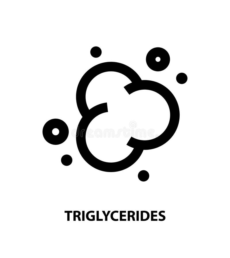 Triglycerides or Cholesterol LDL Icon, , Vector, Line Color Vector ...
