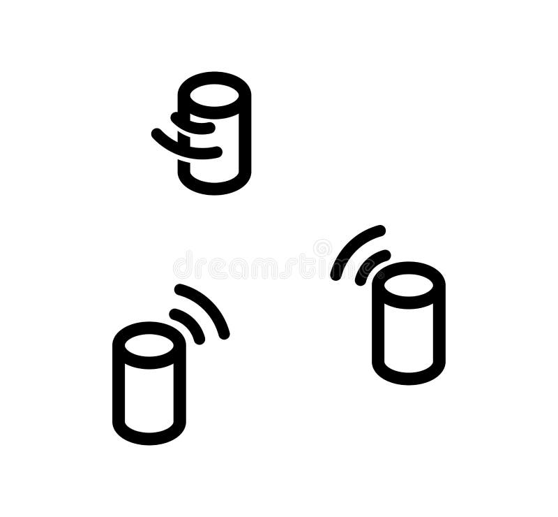 Router Mesh Icon, Line Color Vector Illustration Stock Vector ...