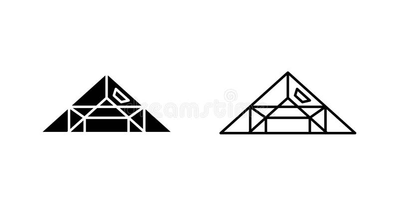 Attic Service Icon, Line Color Vector Illustration Stock Vector ...
