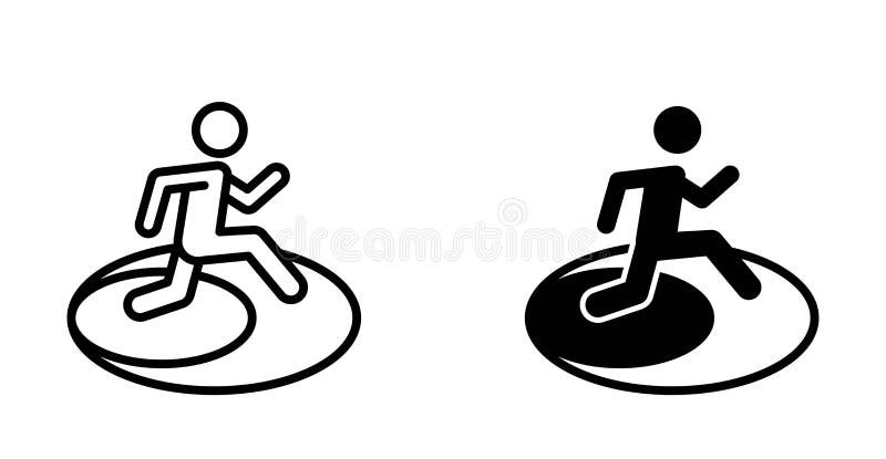 Comfort Zone Icon , Vector, Line Color Vector Illustration Stock Vector ...