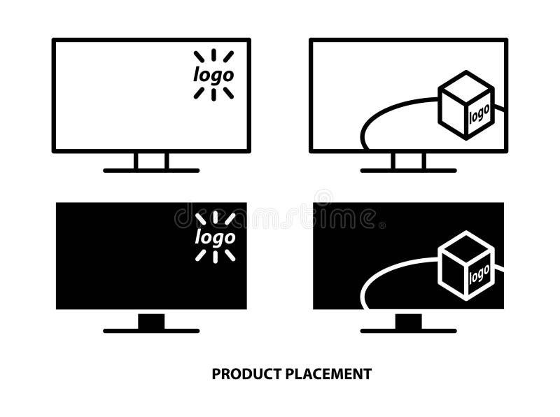 Product Placement Concept Icon Stock Vector - Illustration of service ...