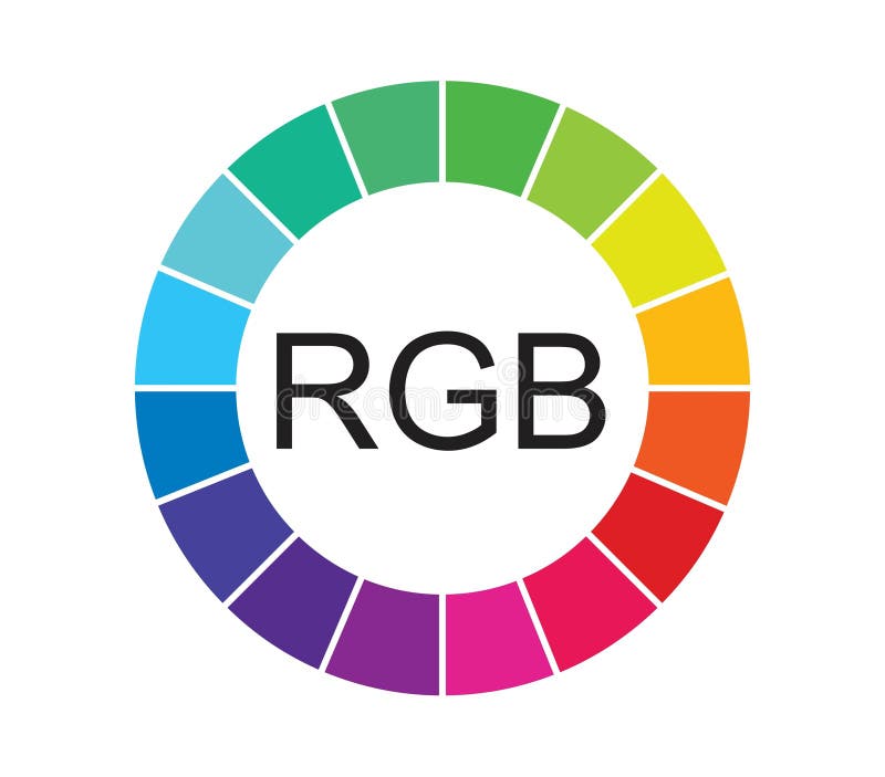 RGB Led Light Icon , Vector Illustration Stock Vector - Illustration of ...