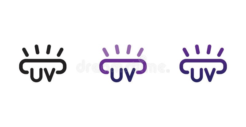 UV Light Icon , Vector Illustration Stock Vector - Illustration of ...