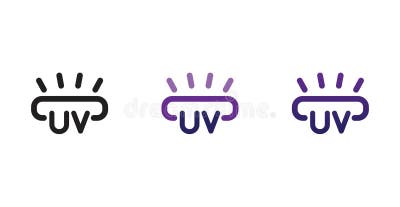 UV Light Icon , Vector Illustration Stock Vector - Illustration of ...