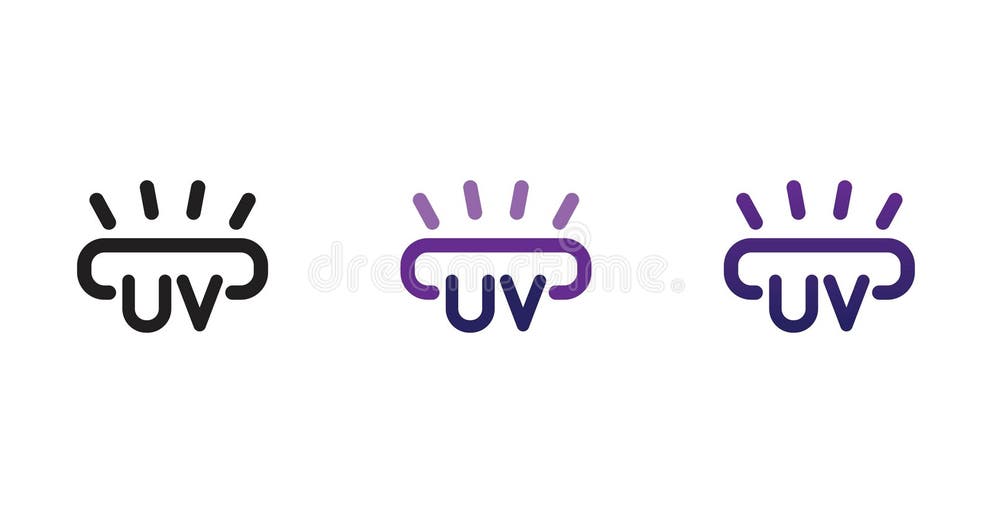 UV Light Icon , Vector Illustration Stock Vector - Illustration of ...