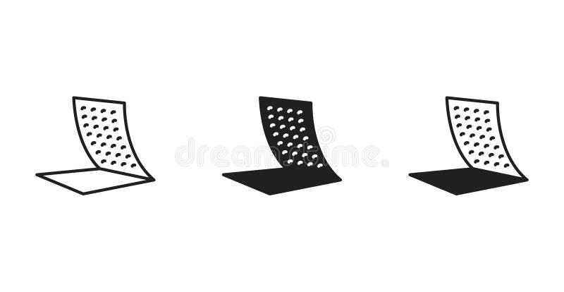 Hook and Loop Fastener Icon , Vector Illustration Stock Vector ...