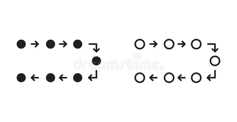 Push–Pull Marketing Strategy Icon , Vector Illustration Stock Vector ...