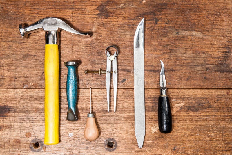 Israel Ancient Tool Awl And Hammer