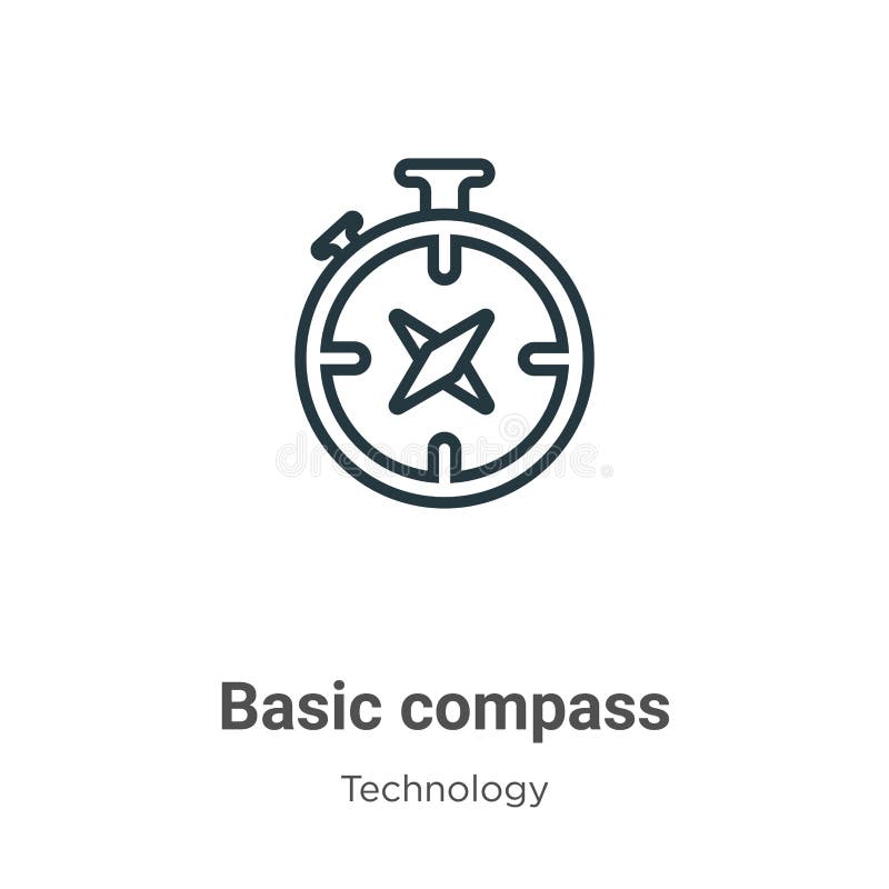Basic Compass Stock Illustrations – 685 Basic Compass Stock ...
