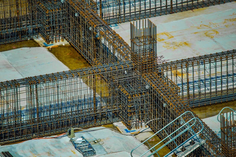 Basic Construction of Construction Sites Stock Photo - Image of site ...